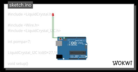 Sensor Siram Tanaman Otomatis Wokwi Esp32 Stm32 Arduino Simulator