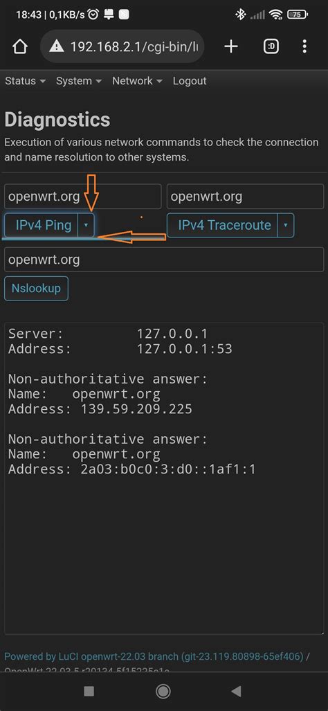 In Diagnostics Option In Mobile Version There Is No Visible Options In The Drop Down List