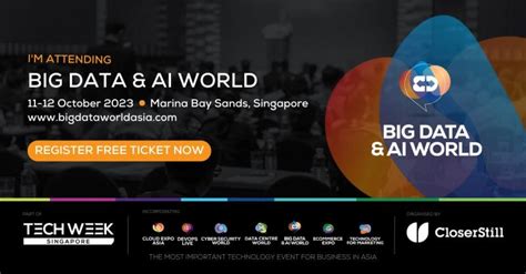 Francisco Seabra On Linkedin Join Me At Big Data And Ai World On 11 12 October 2023 At Mbs