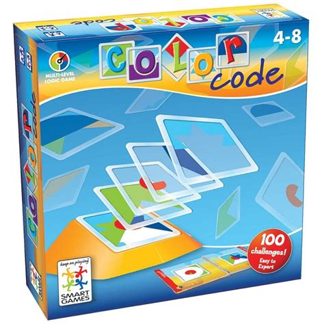 smart games colour code logic game
