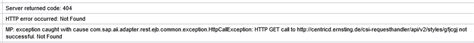 Pi Rest Adapter Error Handling Sap Community
