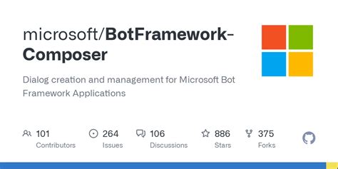 Github Microsoft Botframework Composer Dialog Creation And Management For Microsoft Bot