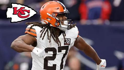Kareem Hunt Highlights 🔥 Welcome Back To The Kansas City Chiefs Youtube