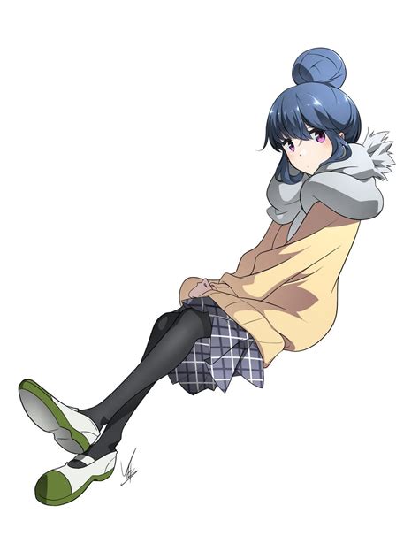 Shima Rin Yurucamp Drawn By Yasu Pixiv Danbooru