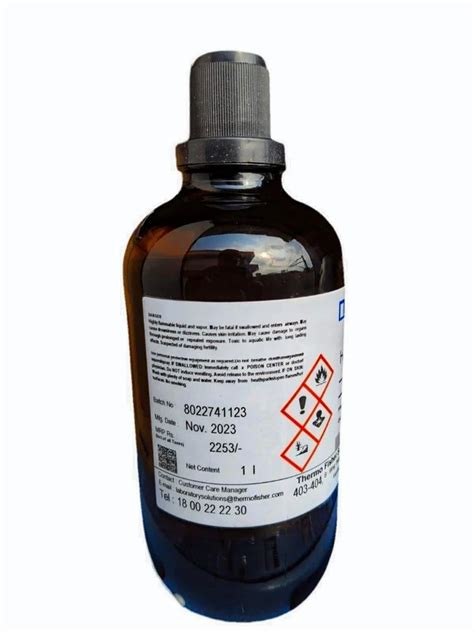 Hplc Grade Hexane 1 Ltr At ₹ 1100 Litre Jaipur Id 2856323720462