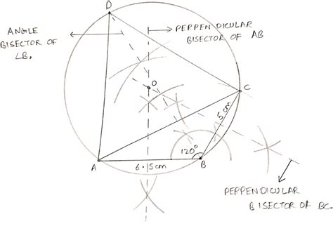 Using Ruler And Compasses Only Construct A Abc Such That Knowledgeboat