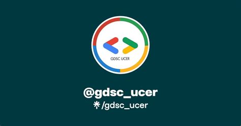 Gdscucer Twitter Instagram Facebook Linktree