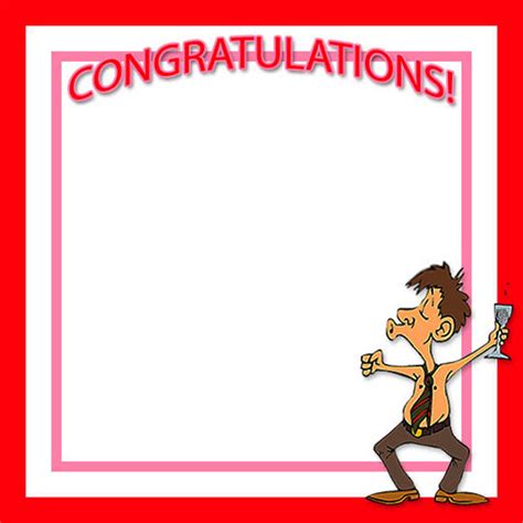 Free Congratulations Borders Border Frames Graphics Clipart