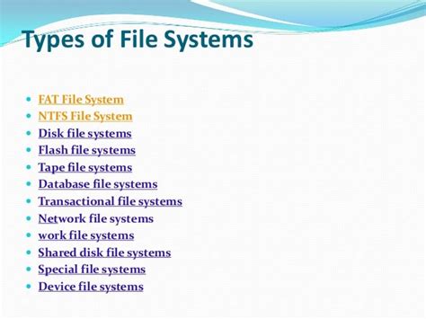 file system os