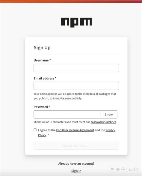 Npm 发布自己的包 知乎