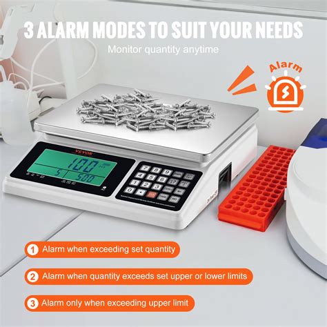 Vevor Industrial Counting Scale 30 Kg X 1 G Digital Scale For Parts