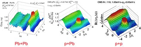 Examples of two particle correlations in φ and η in Pb Pb p Download Scientific