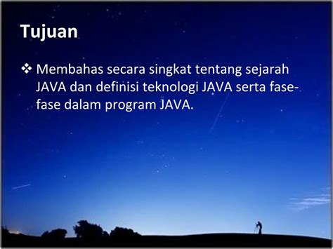 Ppt Pemrograman Berorientasi Objek Pengenalan Bahasa Java” Powerpoint Presentation Id3326250