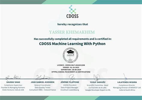 yasser khemakhem on linkedin machinelearning ml ai cdoss ai python