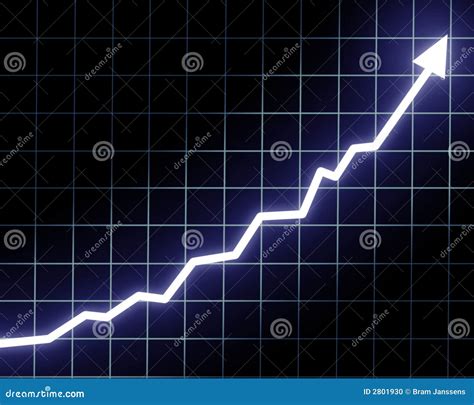 Arrow Graph Going Up Stock Illustration Illustration Of Investment 2801930