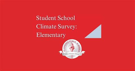 School Climate Survey Plainedge Public Schools