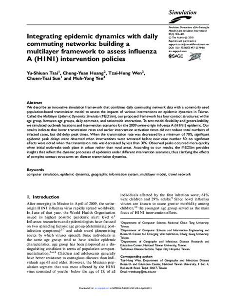 Pdf Integrating Epidemic Dynamics With Daily Commuting Networks Building A Multilayer