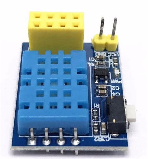 Esp8266 Esp01s Dht11 Temperature Sensor Board — Pmd Way
