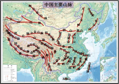 盘点中国35条主要山脉和317座山峰 知乎