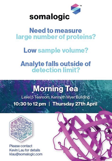 Really Excited To Present Somalogic Unique Next Gen Proteomics Solutions To University Of