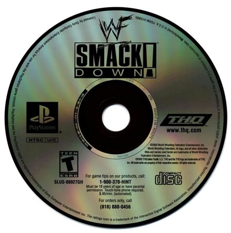 Wwf Smackdown Cover Or Packaging Material Mobygames