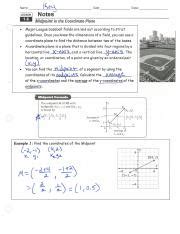Finding The Midpoint In The Coordinate Plane A Practical Guide Course Hero