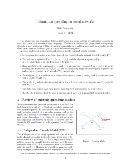 Information Propagation Models Download Free Pdf Vertex Graph