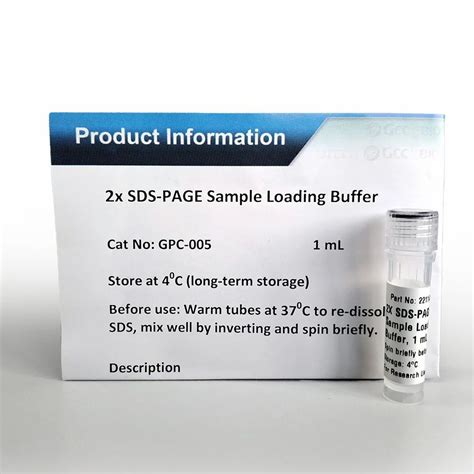 X SDS PAGE Sample Loading Buffer At Rs Pack Tris Buffer Solution In Kolkata ID
