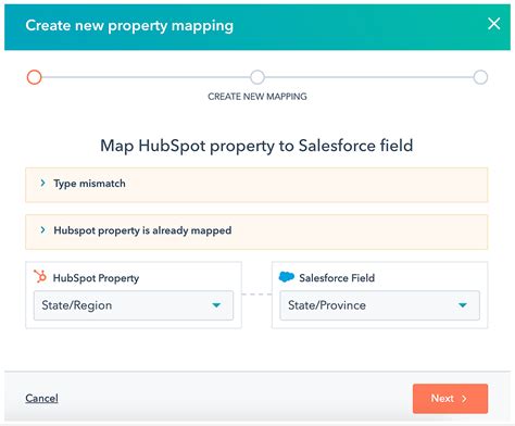 Map Hubspot Properties To Salesforce Fields