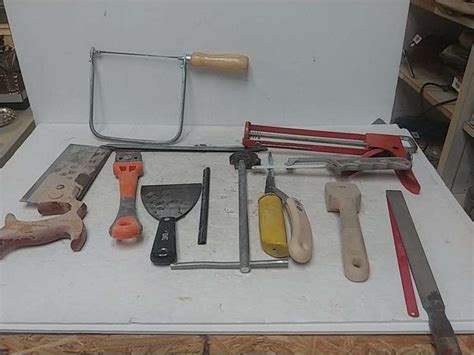 Assorted Tools Rasp Chalk Gun Etc Trice Auctions