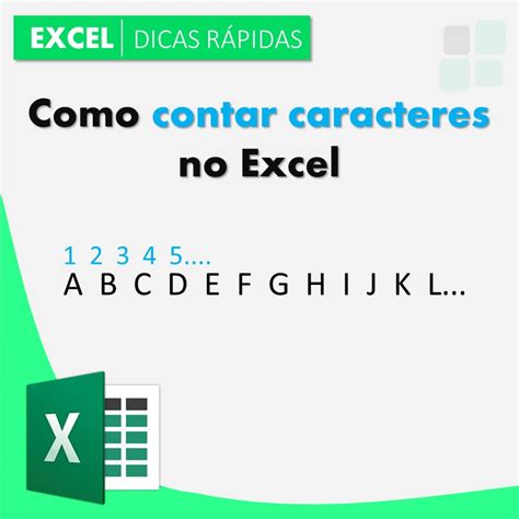 Como contar caracteres em células do Excel Smart Planilhas