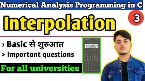 Interpolation Newton Forward Difference Lec Forward Interpolation