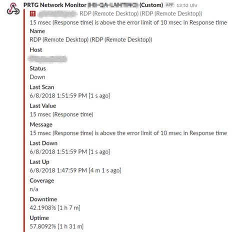 Prtg Release 18342 Is About Notifications Sql Server 2017 And Shiny