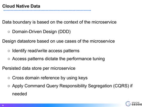 Cloud Native Data Architecture Break Away From Data Monoliths For