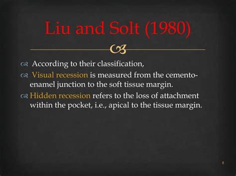 Gingival Recession Classifications Pptx Dental Health Diseases And Conditions