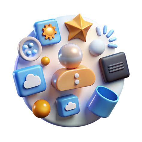 user interface design 3d icons and ui elements 54586773 png