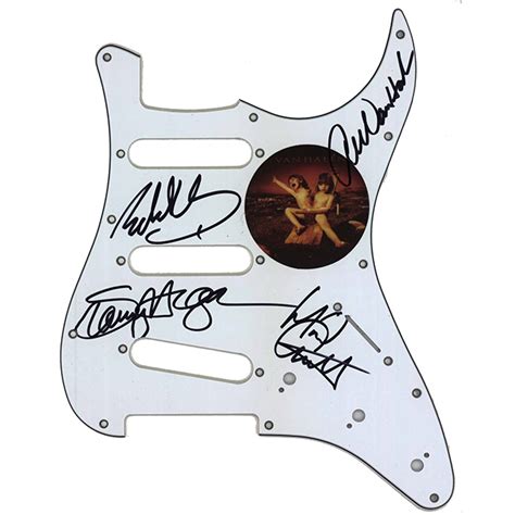 Van Halen Pick Guard Signed Stratocaster