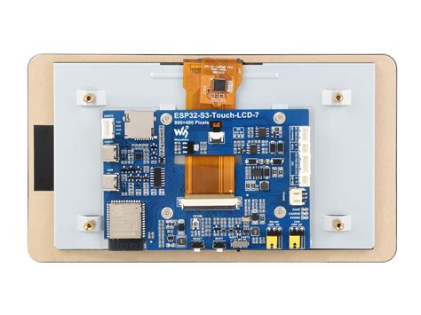 Esp32 S3 7寸电容触控屏开发板 800×480分辨率 五点触摸 32位lx7双核处理器 主频240mhz 支持wifi蓝牙 板载天线