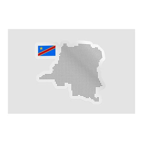 Congo Map Flag Decalshouse