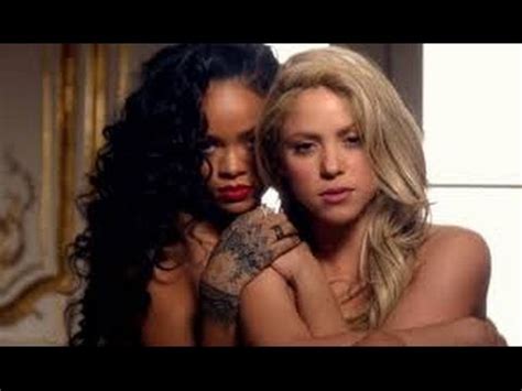 Rihanna And Shakira Make Sexiest Video Of Can T Remember To Forget You YouTube