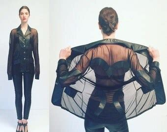 Mesh See Through Etsy