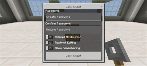 Safe Storage Minecraft Bedrock Scripts CurseForge