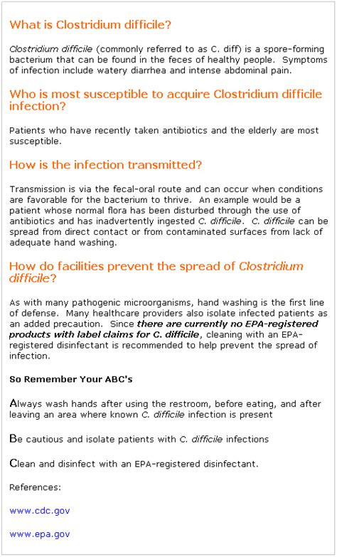What Is C Diff Clostridium Difficile Infection C Diff