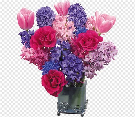 화병 튤립 정원 장미 꽃병 자 꽃꽂이 제비꽃 Png Pngwing