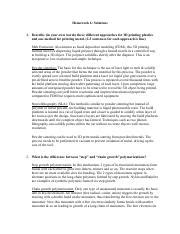 Assignment6 Fall2021 Solutions Pdf Homework 6 Solutions 1 Describe In Your Own Words Three