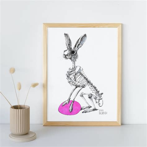 Ghost Rabbit BlondiArt