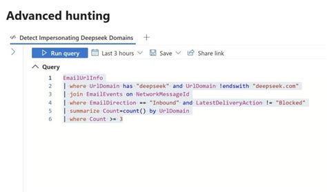 Detect Malicious Impersonation Of Deepseek Domains In Email Urls 🐋
