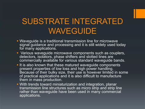 439229402 Substrate Integrated Waveguide Antenna Introduction