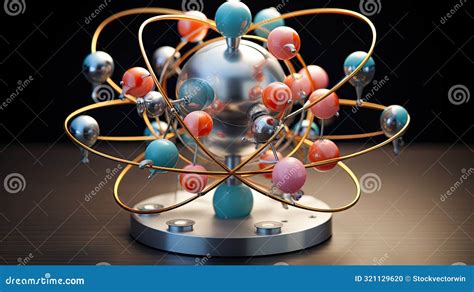 Neutron Atom Model Stock Illustration Illustration Of Energy 321129620