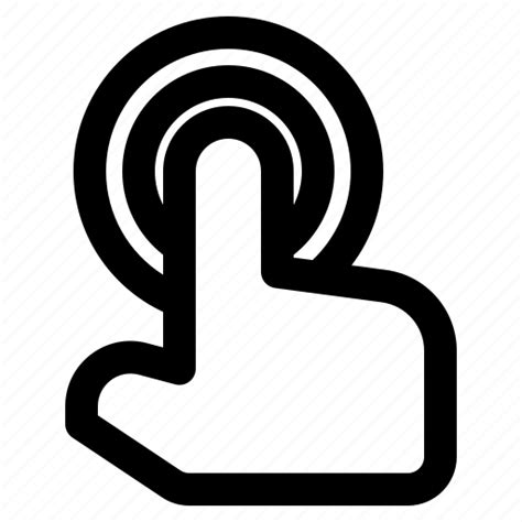 Hand Cursor Disable Click Finger Icon Download On Iconfinder